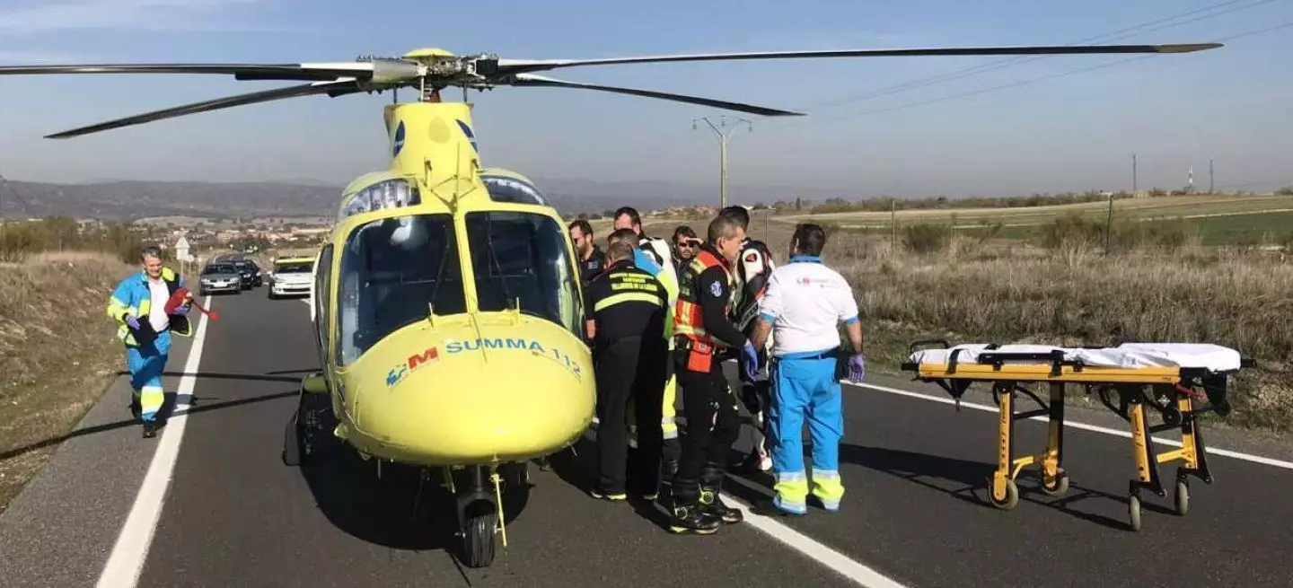 Summa helikopterska nesreća motocikla