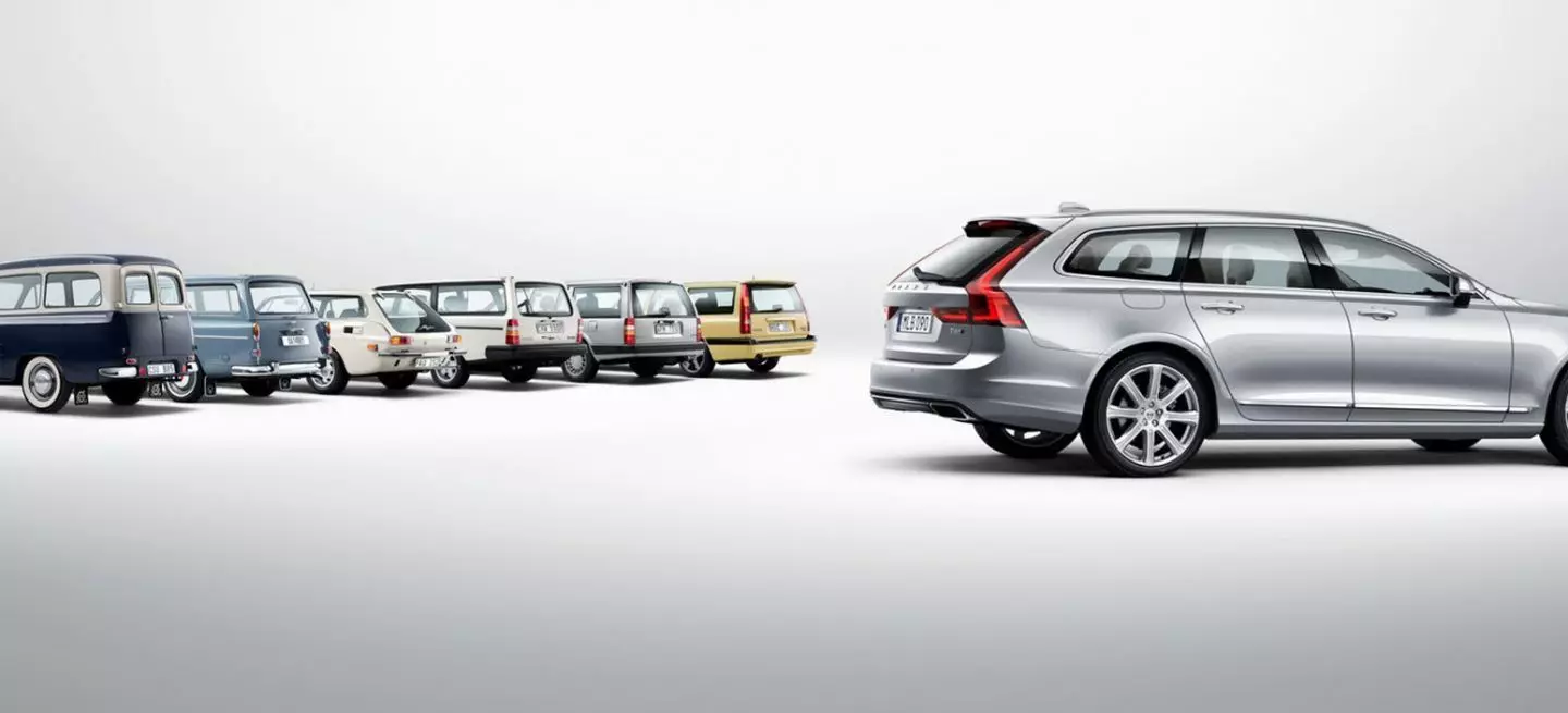 Volvo Estate эски классикалык диапазону