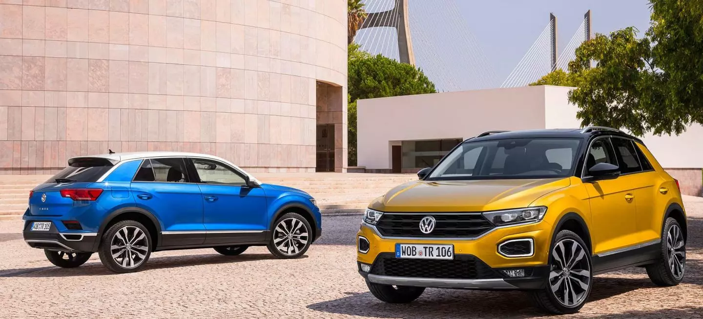 Стандартны аўтамабіль Volkswagen T Roc