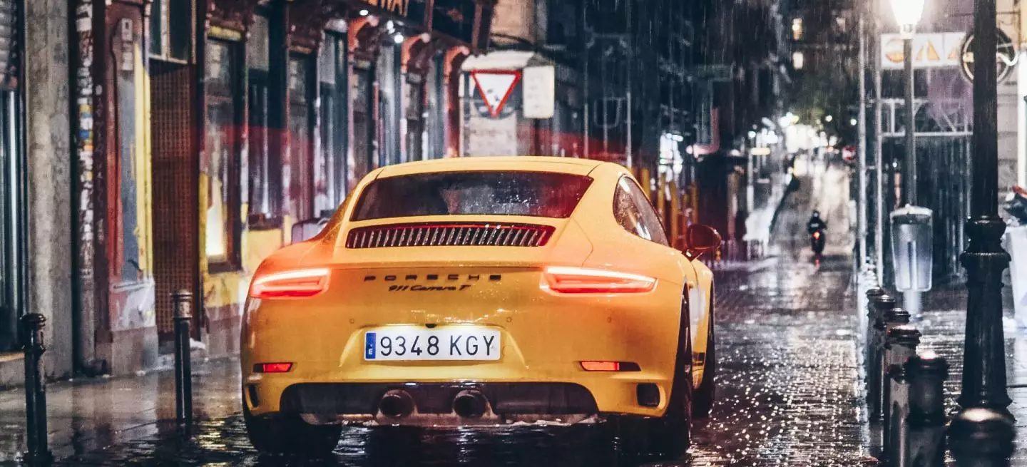 Odrazky Porsche 911