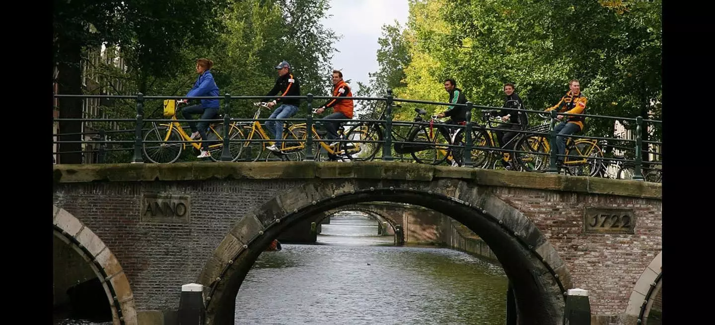 Eksam Meat Bicycle Bridge Amsterdam