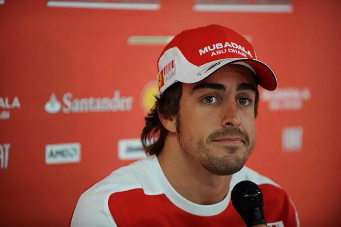 Fernando Alonso un Ferrari