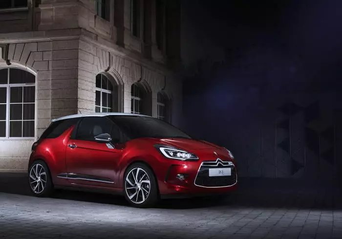 Citroën DS3 u DS3 Cabrio 2014: issa b'bozoz ta' quddiem tal-kseno u LED