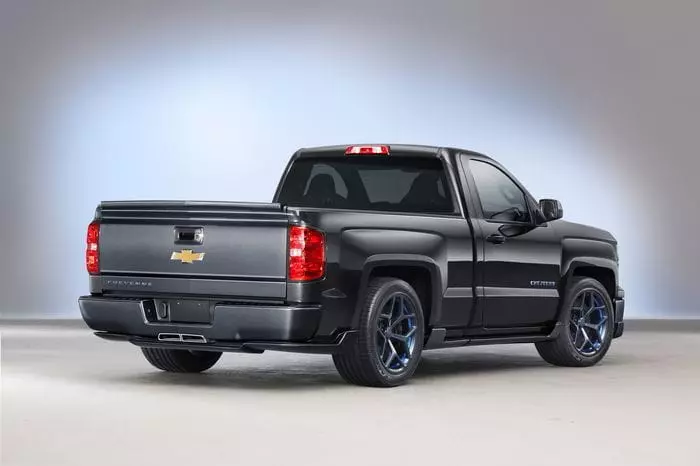 Chevrolet Silverado Cheyenne Концепциясы, аз салмак, жогорку аткаруу жана булчуңдардын көп