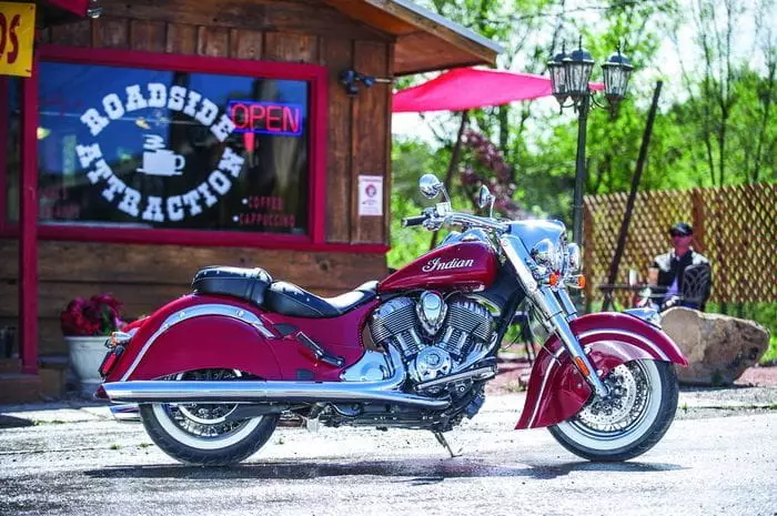 Indian Chief Classic 2014, atpakaļ uz amerikāņu klasiskā motocikla pirmsākumiem