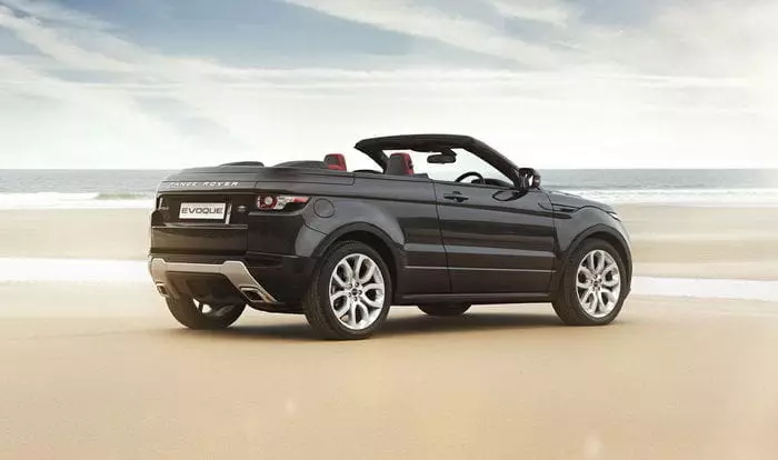 Range Rover Evoque Convertible, iftiinka cagaaran ee suurtogalka ah iyo wax soo saarka dhow