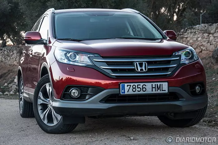 Honda CR-V сыналууда