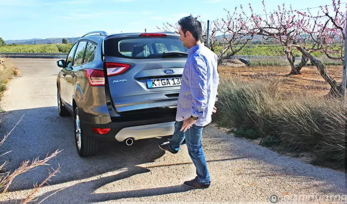 Ford Kuga 2013, preżentazzjoni u test f'Valencia (II). SUV divertenti magħmul f'pajjiżna 32249_1