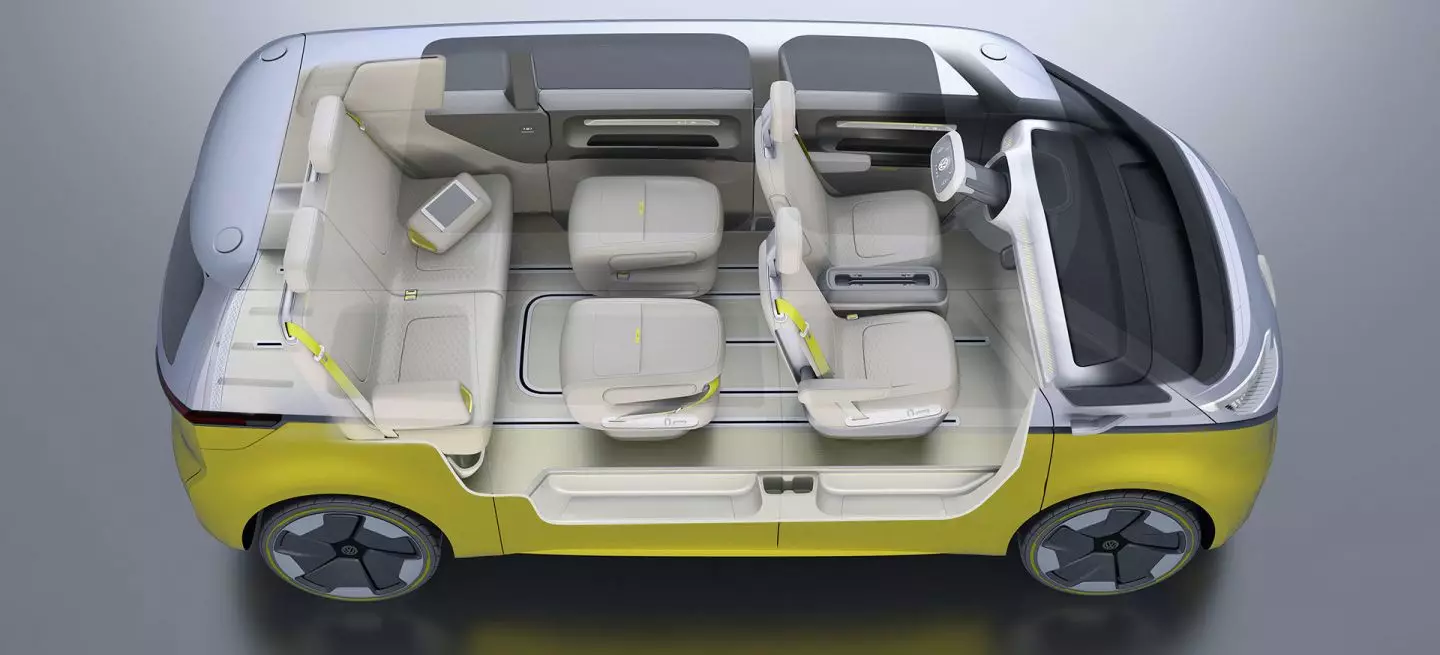 Volkswagen Id Buzz Concept Geel 04