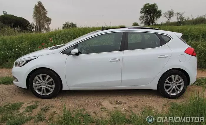 Kia Cee'd 2013, pembentangan dan ujian di Madrid. Luaran.