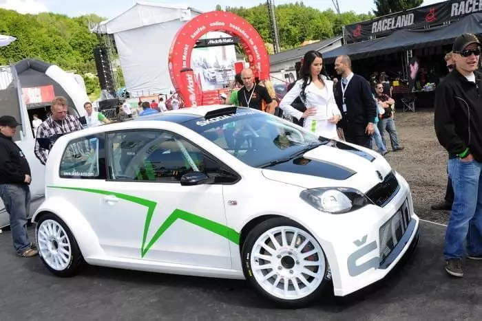 Rally Skoda Citigo në turneun Wörthersee