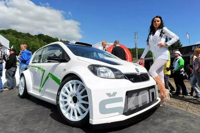 Rally Skoda Citigo në turneun Wörthersee