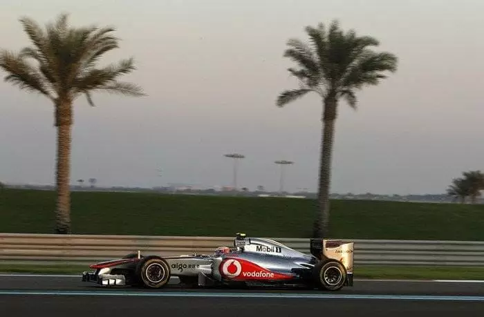 Jenson Button (McLaren) - GP Abu Dhabi 2011