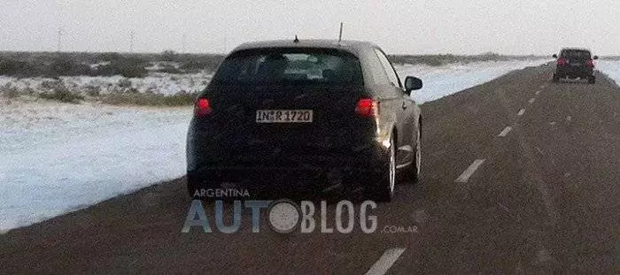 Sabuwar Audi A3, ana farauta a Argentina