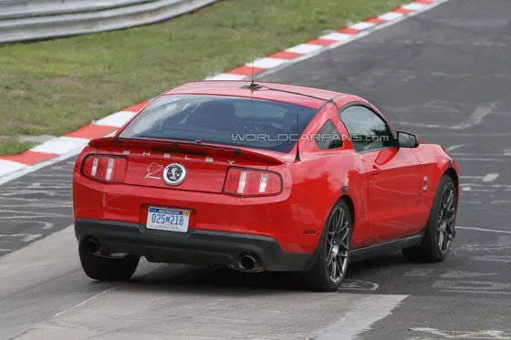 2013 Шелби Мостанг GT500 шпион фотолары