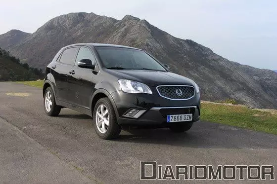 SsangYong Korando D20T Premium 4x4, a prova