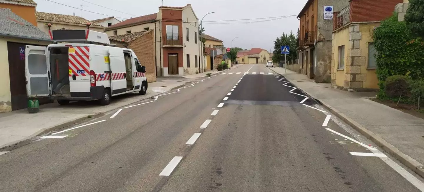 Dgt Experimental Road Marking Broken Line Пешеходный переход