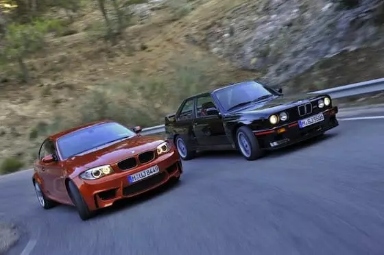 BMW 1 ସିରିଜ୍ M Coupe ଏବଂ BMW M3 E30 |