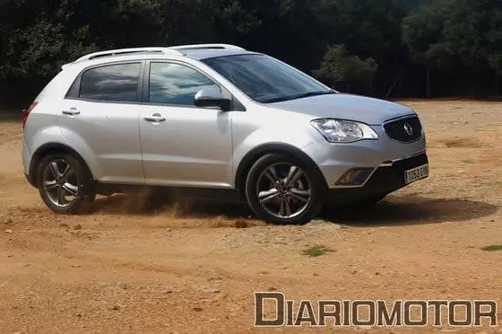 SsangYong Korando, cur i láthair agus tástáil i Mallorca (II)