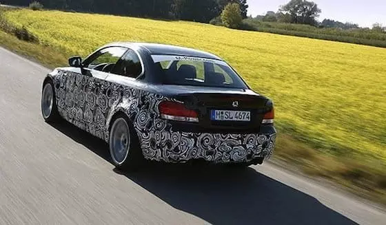 BMW 1 Series M Coupé, opinberar njósnamyndir