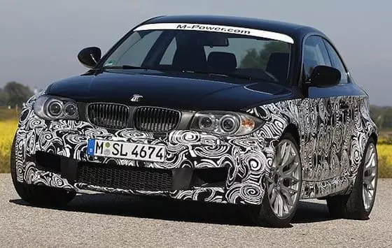 BMW 1 Series M Coupé ภาพถ่ายสายลับอย่างเป็นทางการ