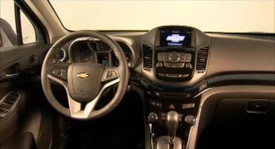 Интерьер Chevrolet Orlando