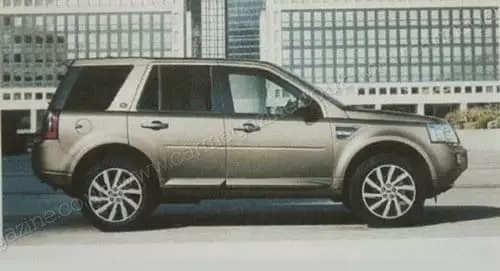 Unikla brožura Land Rover Freelander z roku 2011