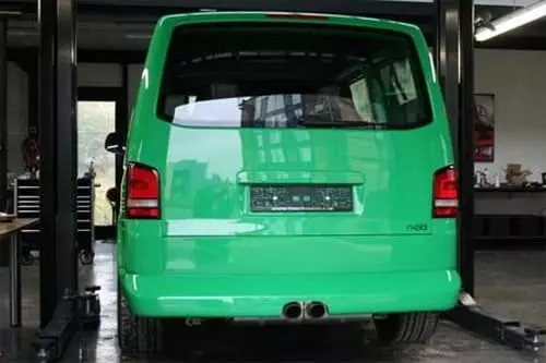 TH2RS Volkswagen Multivan, kuasa van terpantas