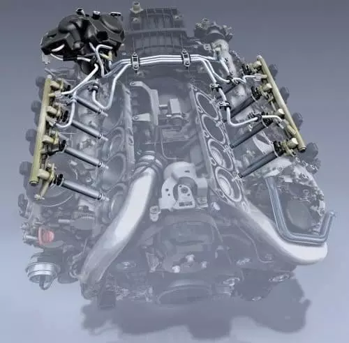 مرسڊيز 4.6 V8 Biturbo انجڻ