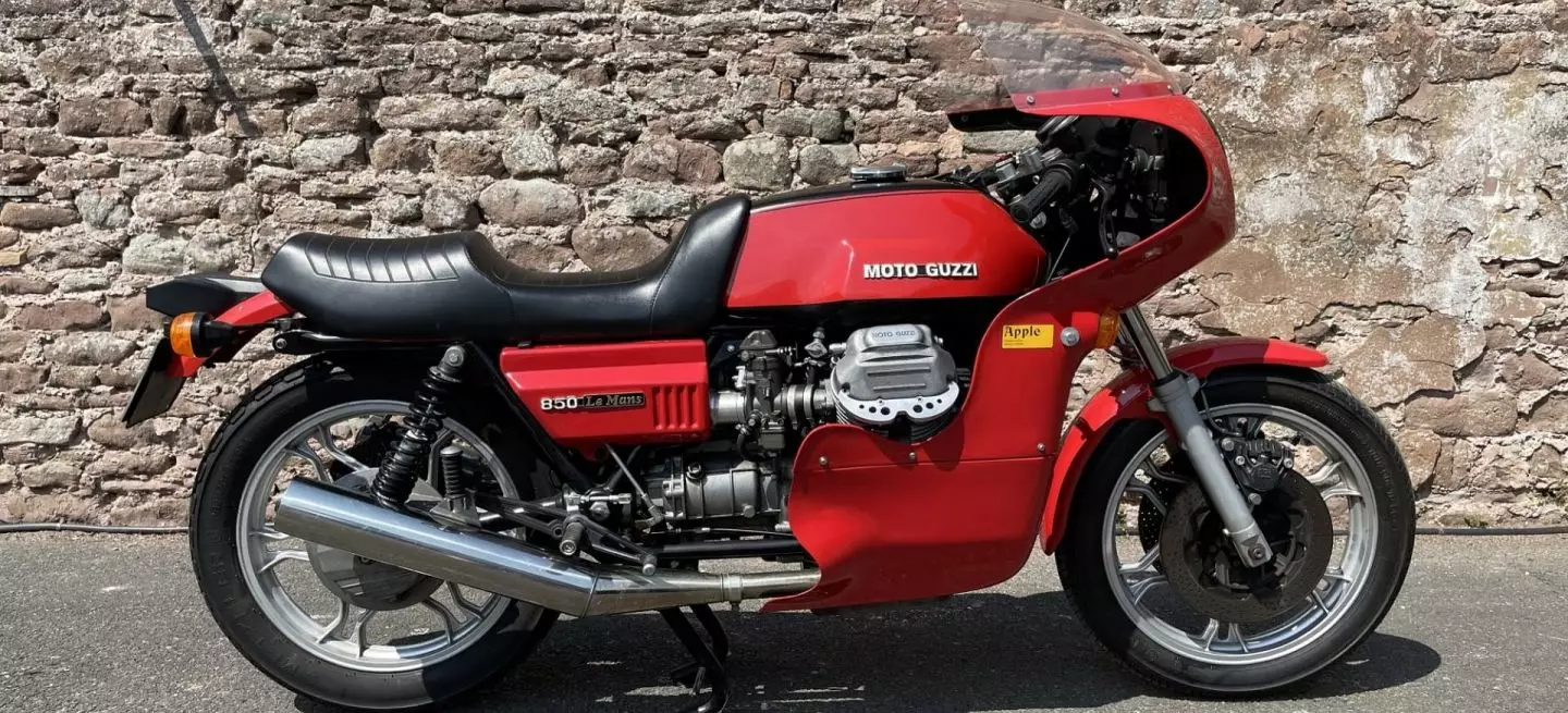 Richard Hammond மோட்டார் சைக்கிள் கார் ஏலம் ஜூலை 2021 Moto Guzzi Le Mans Mk1