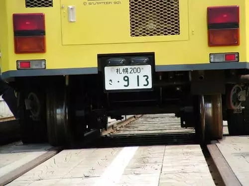 L'autobús-ferrocarril de Japan Rails Hokkaido