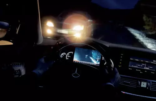 Système de vision nocturne dans Mercedes Classe S