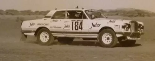 Rolls-Royce Corniche Jules, te koop 'n veteraan van die Parys-Dakar