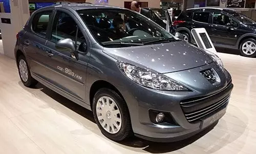 I-Peugeot 207, izithombe zokuqala ze-facelift