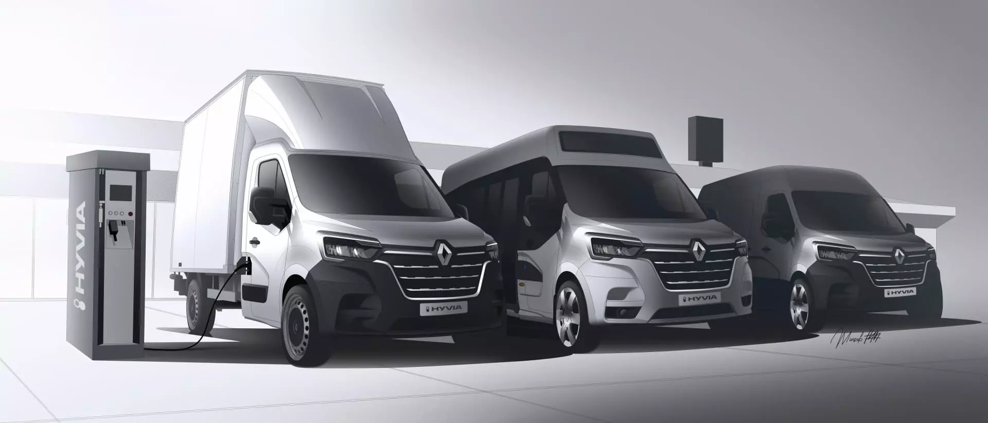 HYVIA, aikin Renault mai ban sha'awa wanda ya wuce siyar da motocin hydrogen