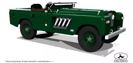 Tswb Aurens Longnose, 1,500 hp Land Rover