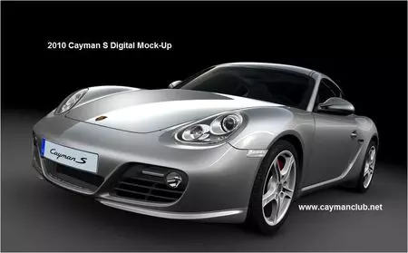 Porsche Cayman 2010, gesien deur een van sy aanhangers