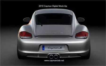 Porsche Cayman 2010, gesien deur een van sy aanhangers