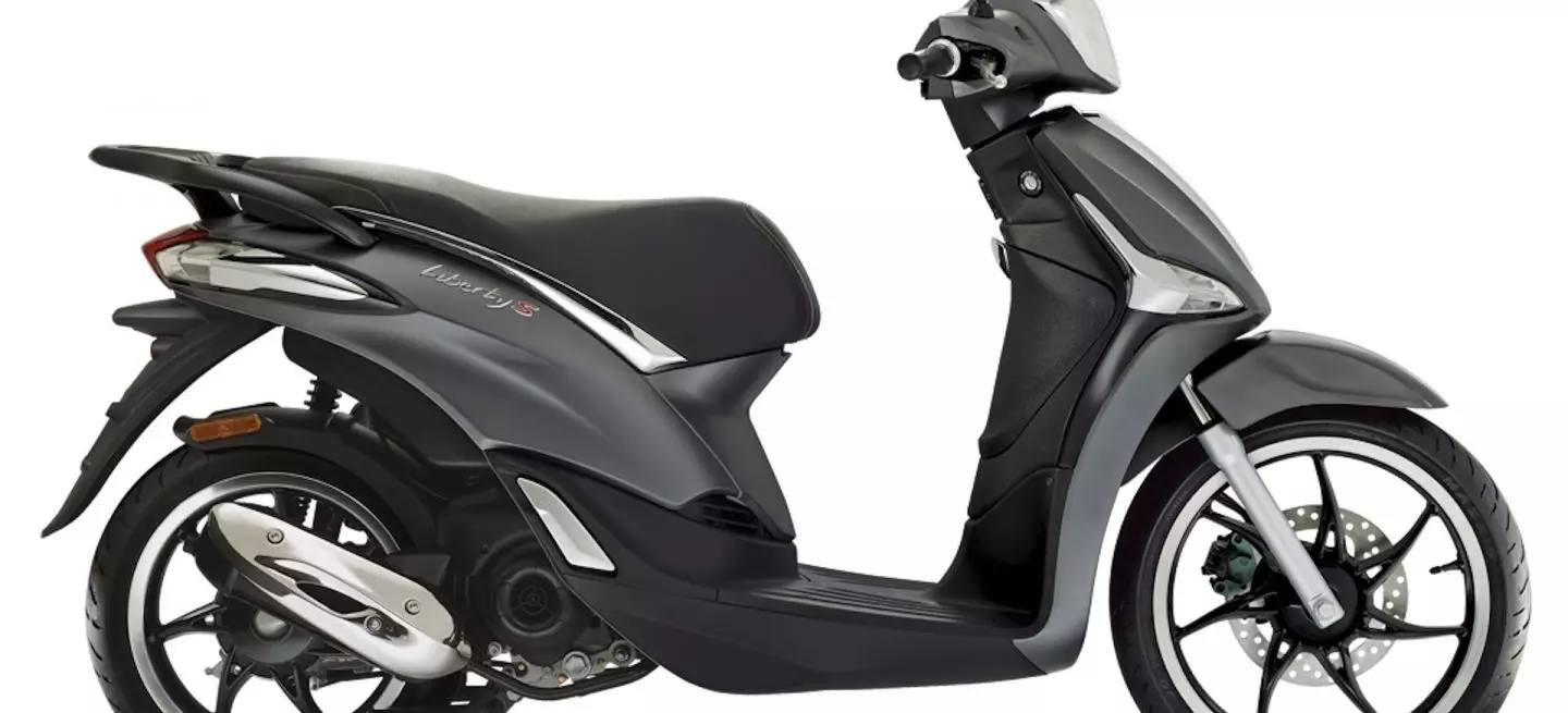 Gama de culori Piaggio Liberty 50 S Gri Titanium 2019