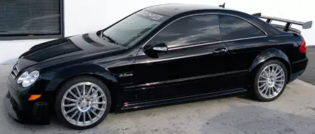 Renntech Mercedes CLK63 AMG fekete sorozat