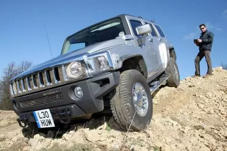 Hummer у натуральную велічыню, H3 з дыстанцыйным кіраваннем