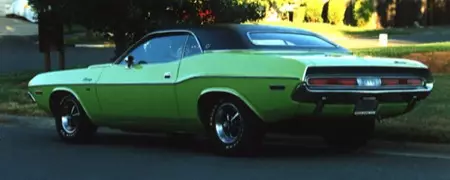 Dodge Challenger 70 rear