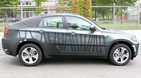 Lluniau sbïo newydd o'r BMW X6