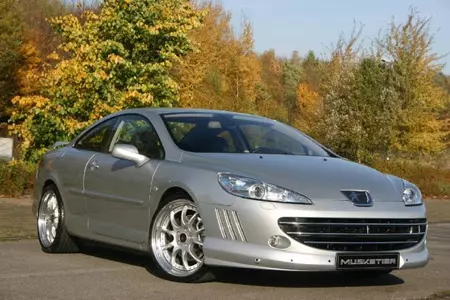 Peugeot 407 Coupé by Musketier, ფრანგული აგრესიულობა