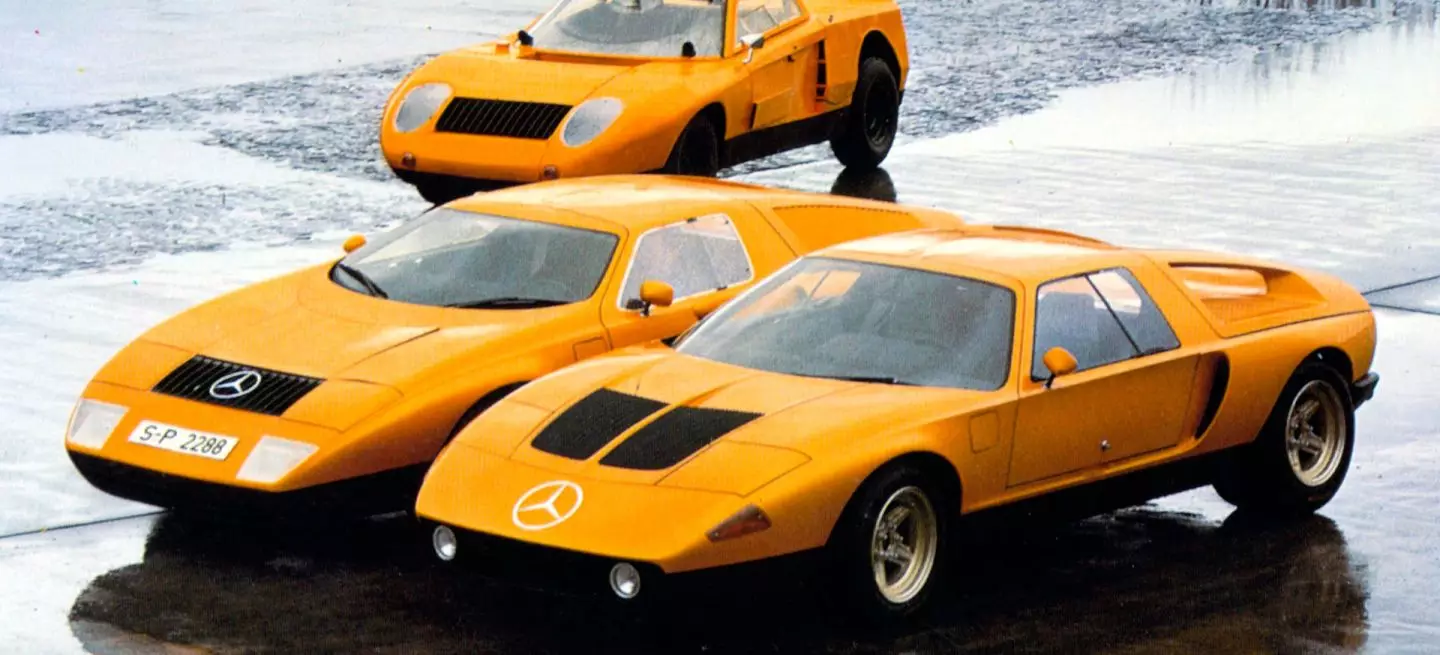 Mercedes C111 Wankelmotor 02