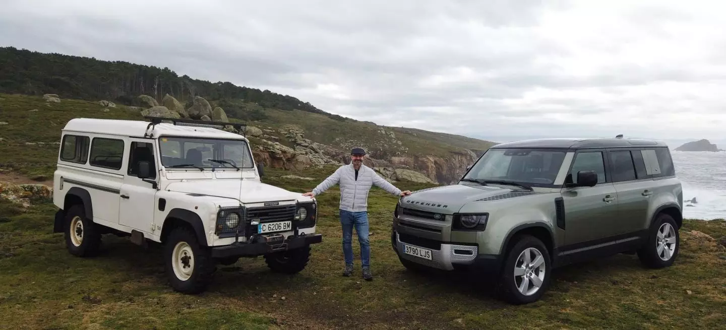 Land Rover Defender Old New