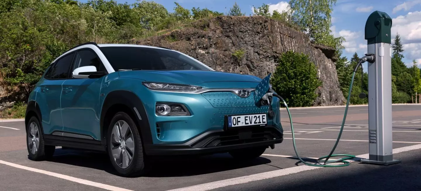 Вугляродны след CO2 Электрычны бензін Hyundai Kona Cargo