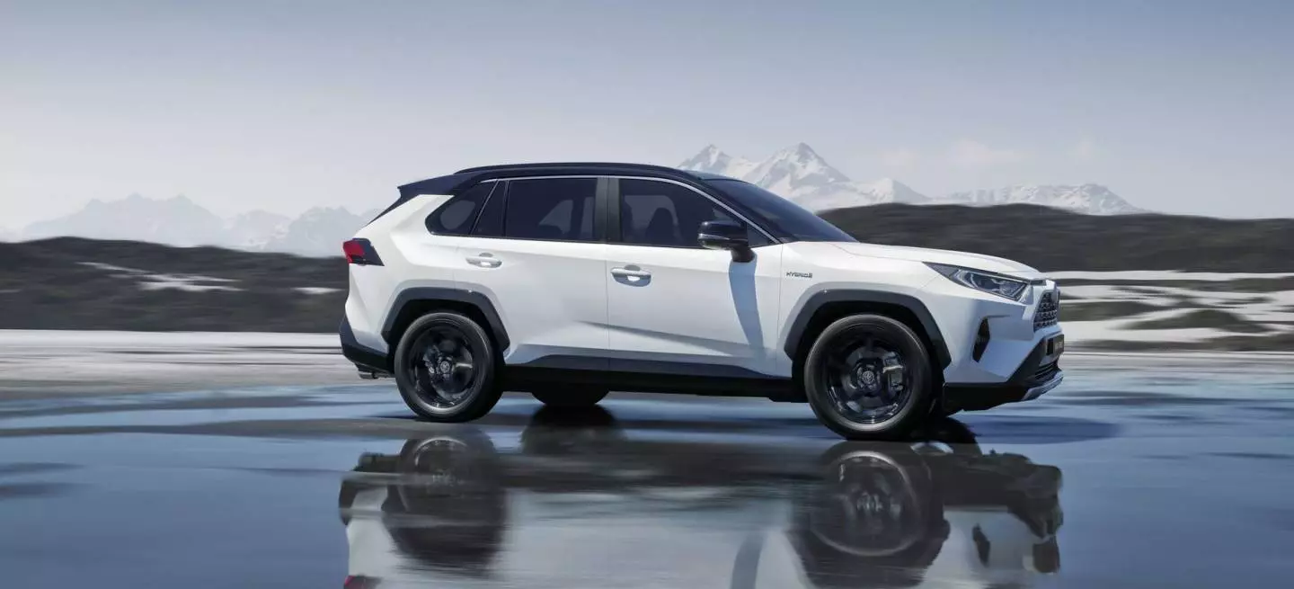 Toyota Rav4 ஹைப்ரிட் நுகர்வு 2019 பி