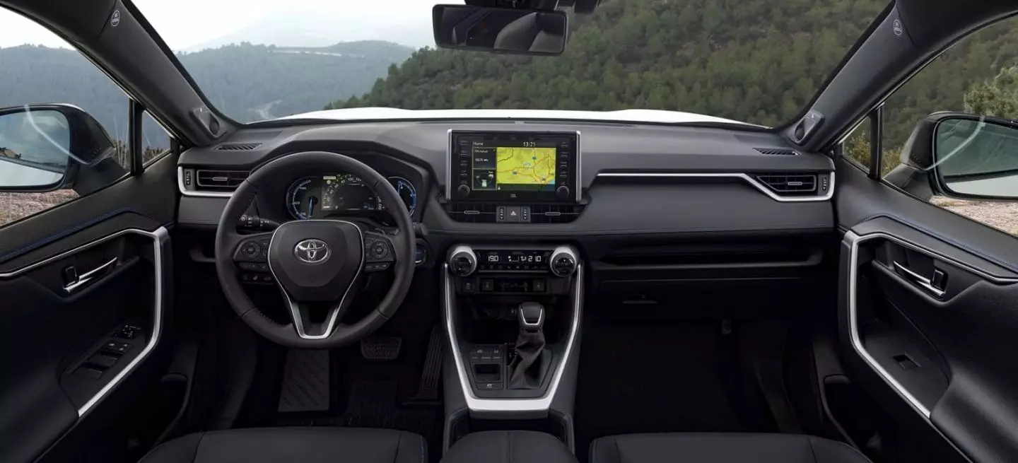 Toyota Rav4 2019 0119 001 ਅੰਦਰੂਨੀ ਕੈਬਿਨ