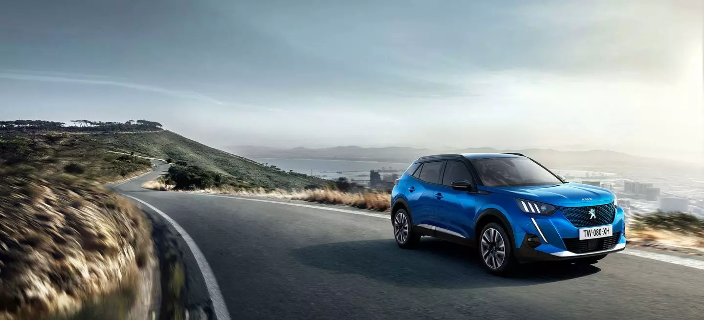 Peugeot E 2008 Blue 2019 09